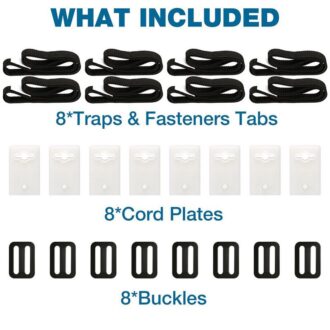 Pool Cover Roller Attachment Straps Kit Universal Pool Nylon Strapping ...