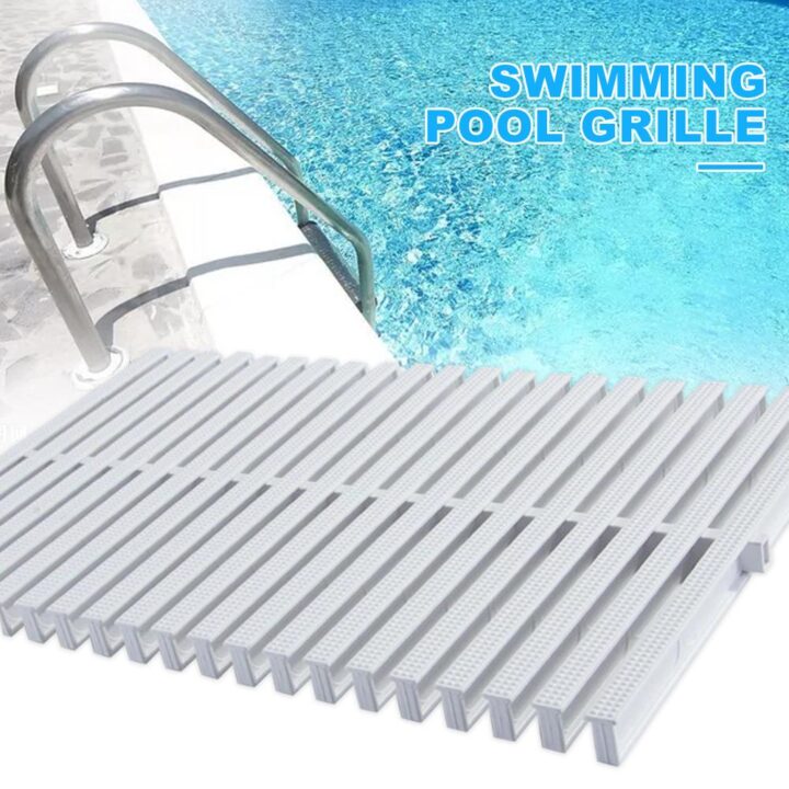 Swimming Pool Water Drain Grille Overflow Grid Non-slip Pool Cleaner ...